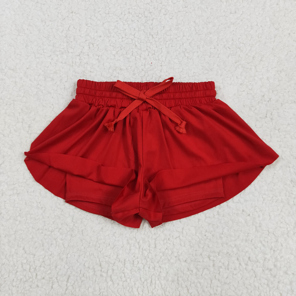 Sibling Baby Girls Colorful Skort Yoga Shorts Bottoms – Aier Wholesale