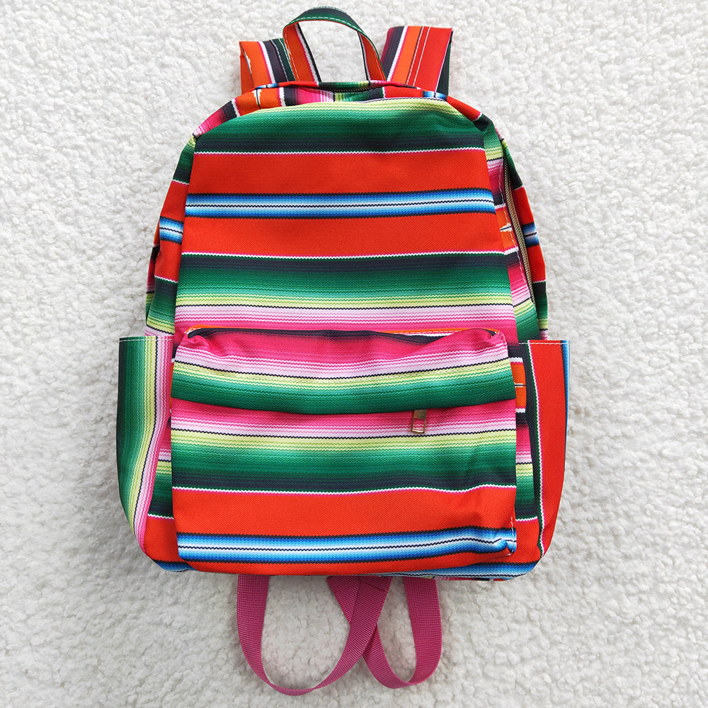 Baby Kids Children Western Serape Stripes Back Bags – Aier Wholesale
